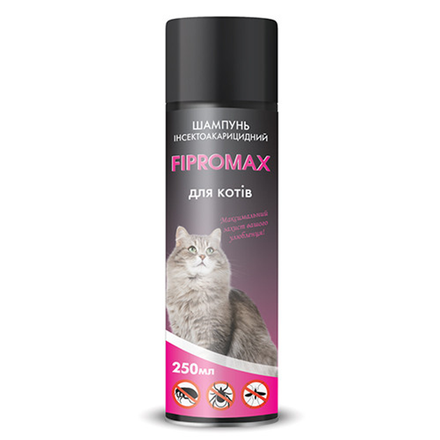 Шампунь Fipromax против блох и клещей, для кошек, 250 мл от продавца ...