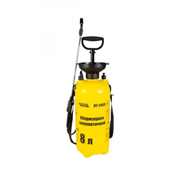 Обприскувач пневматичний MASTERTOOL GM 8 л, штанга 43 см (92-9408) – купити онлайн на ROZETKA