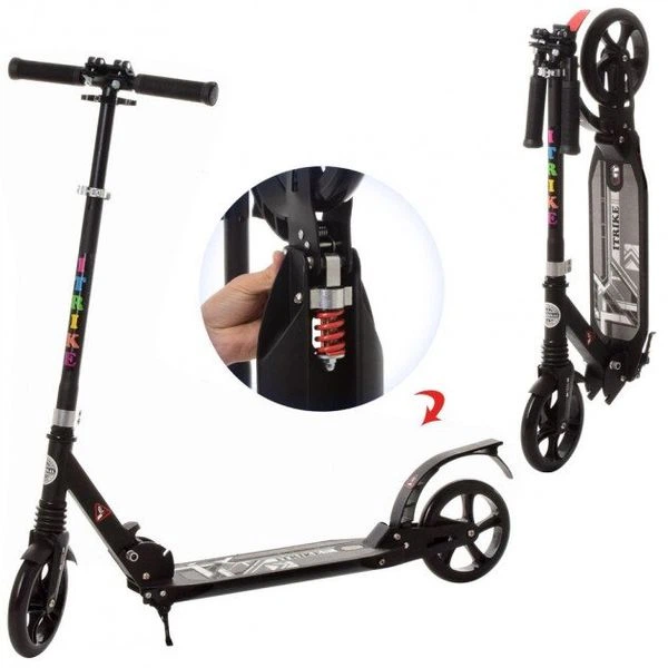 Самокат iTrike SR 2-017-B Черный | Быстрая доставка от ROZETKA