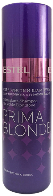Серебристый шампунь Estel Professional Prima Blonde для холодных ...