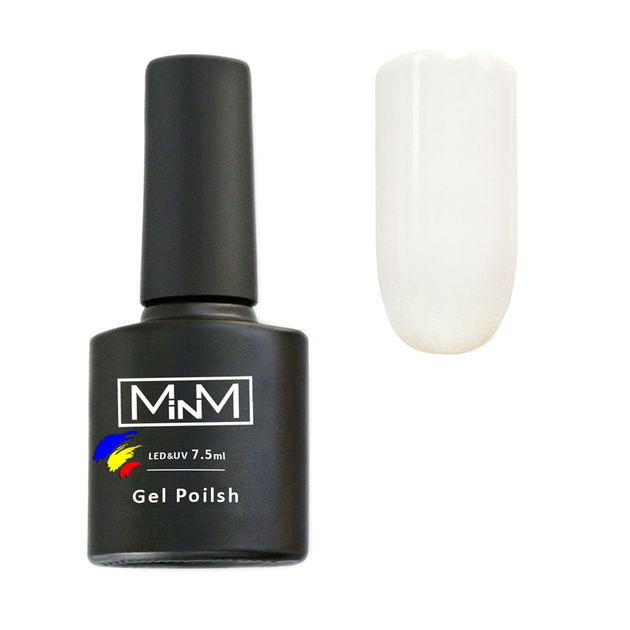Гель-лак Gel Polish M-in-M # A01 (# 001) Белый 7.5 мл от продавца ...
