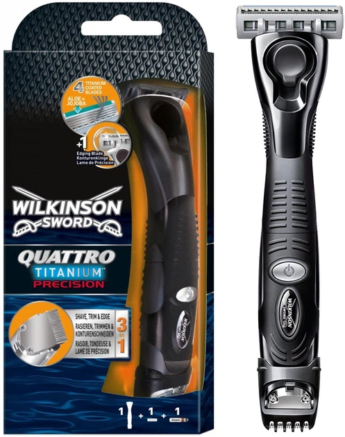 Мужской станок Wilkinson Sword Schick Quattro Titanium Precision 1 ...