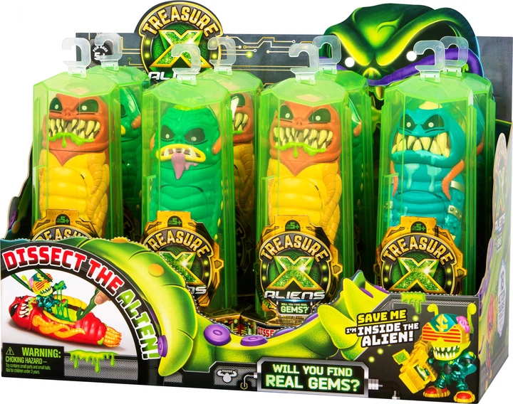 Игрушечный набор-сюрприз Moose Treasure X Alien (41542) (630996415429 ...