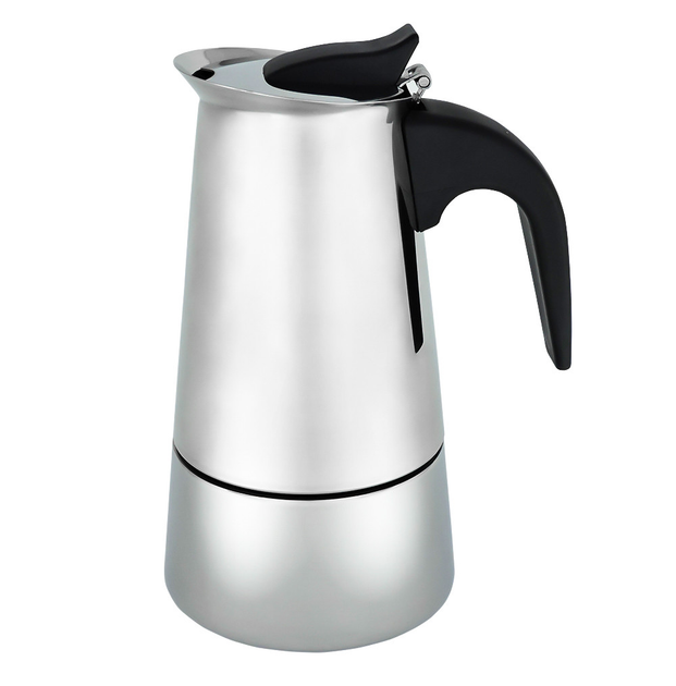 Гейзерная кофеварка Espresso Maker для индукционной плиты 200мл на 4 ...