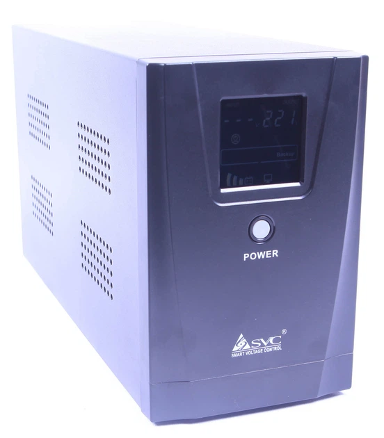ДБЖ SVC VP-2000-LCD 2000VA – фото, відгуки, характеристики в інтернет ...