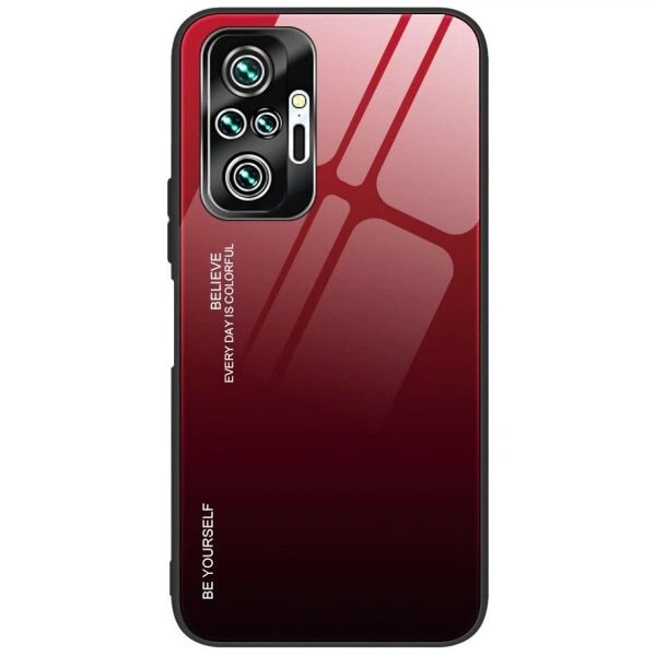 Захисний чохол Deexe Gradient Color для Xiaomi Redmi Note 10 Pro - Red ...