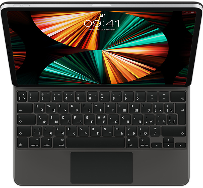 Обложка-клавиатура Apple Magic Keyboard для iPad Pro 12.9 2021 Black ...