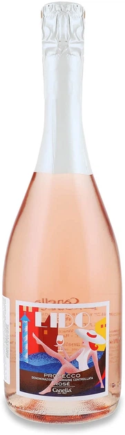 Вино игристое Canella Prosecco Rose игристое сухое 0.75 л 11% ...