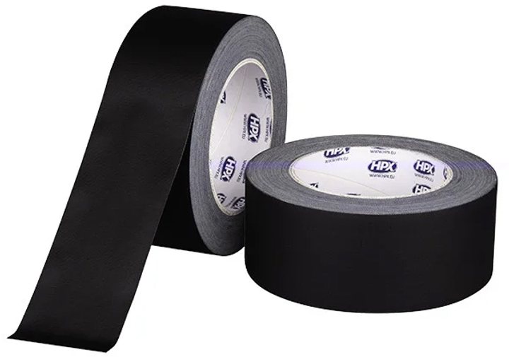 Матовая лента HPX Gaffer Tape PRO 50мм х 25м Черная (BG5025) – фото ...