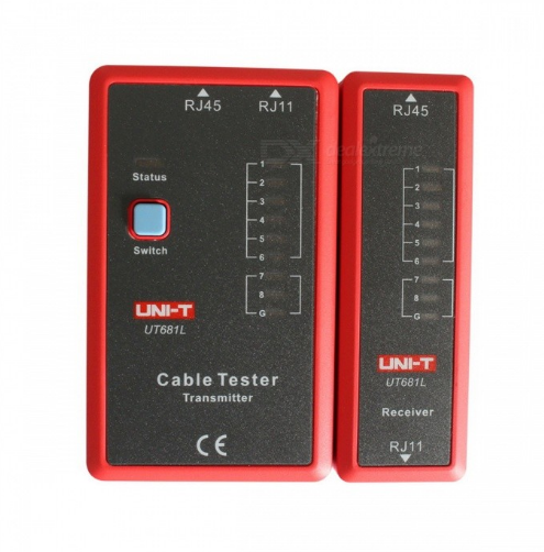Тестер кабеля Uni-T UT681L для интерфейса RJ45/RJ11 (mdr_6218) 1 – фото ...