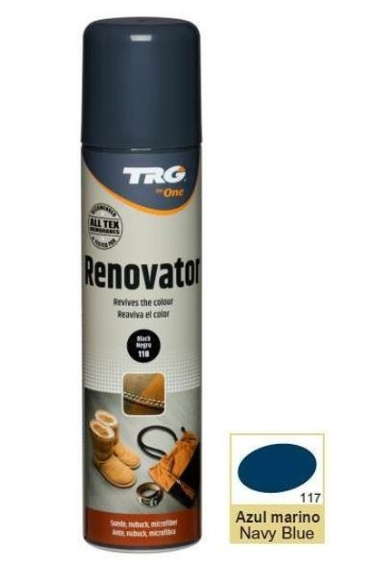 Спрей-краска для замши синяя Trg Nubuck Suede Renovator, 250 мл от ...
