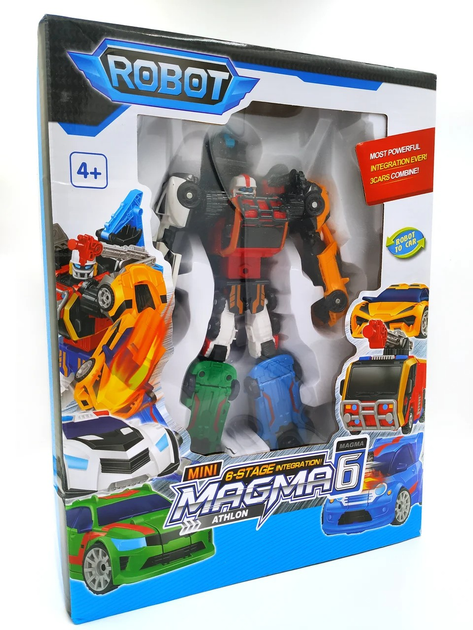 Трансформер Тобот Магма 6 в 1 Tobot Magma 6 – игрушки с доставкой от ...