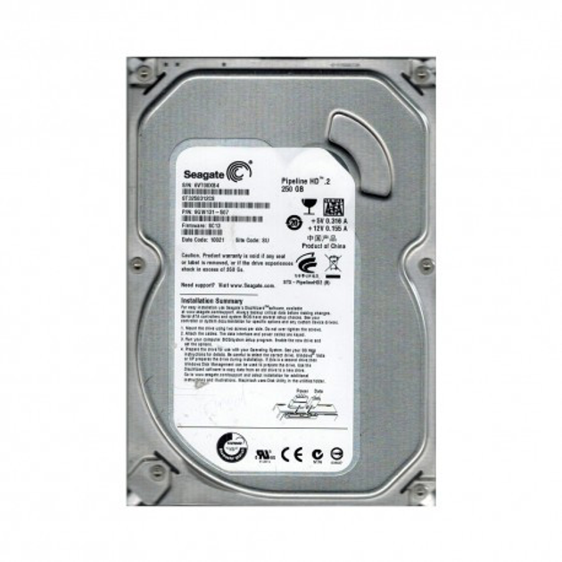 Жесткий диск Samsung винчестер, HDD SATA 3.0, 250 ГБ, Seagate Б/У ...