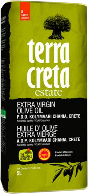 Оливковое масло Terra Creta Estate Extra Virgin 5 л (5200101804117 ...