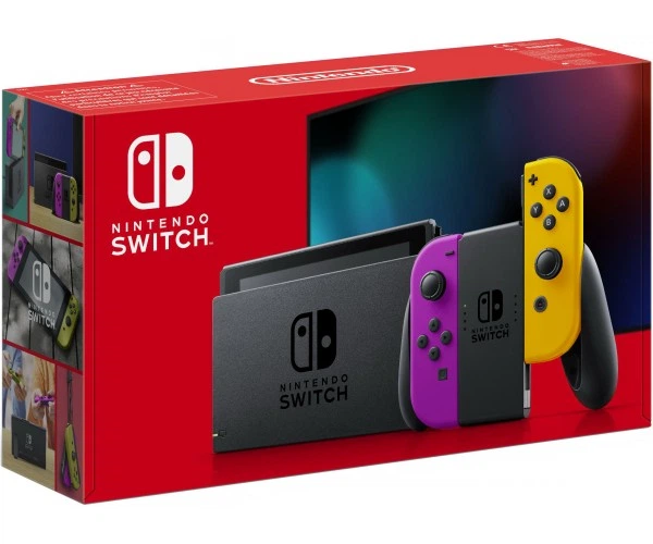 Nintendo Switch Neon Purple-Orange (Upgraded version) – фото, отзывы ...