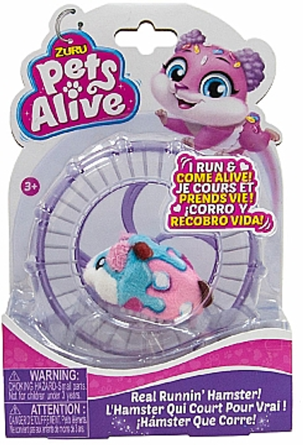 Интерактивная мягкая игрушка Pets Alive "Хомячок" - Pets & Robo Alive ...