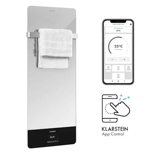 Интеллектуальный инфракрасный зеркальный обогреватель Klarstein Hot ...