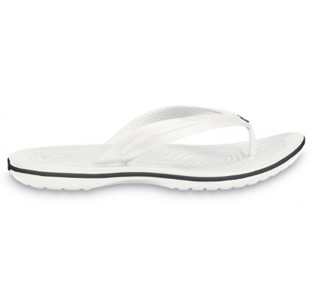 Сланцы Crocs Crocband Flip 11033-100 M11 44 Белый – Оригинальная обувь ...
