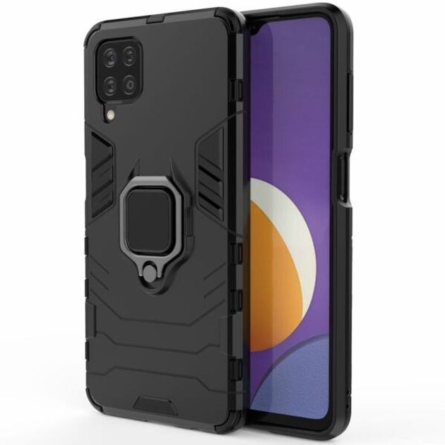 Защитный чехол Deexe Hybrid Case для Samsung Galaxy M12 (M125) - Black ...