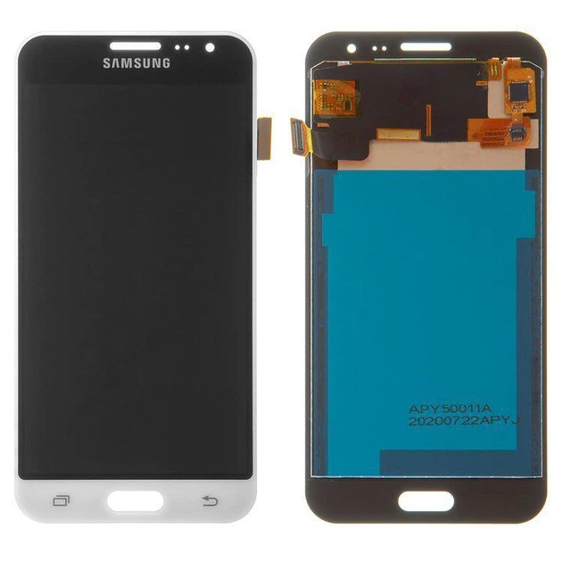 Дисплей для Samsung J320 Galaxy J3 (2016), білий, із сенсорним екраном ...