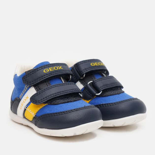 Кроссовки детские кожаные Geox B041PA-05410-C4226 21 Разноцветные ...