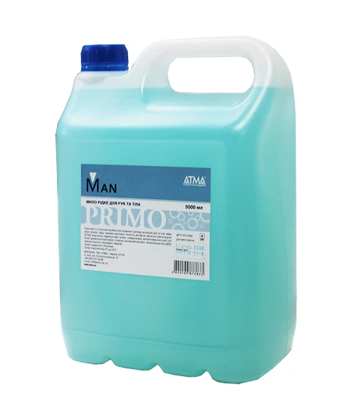Мило рідке PRIMO Man АТМА 5л от продавца: LIVING IN – в интернет ...