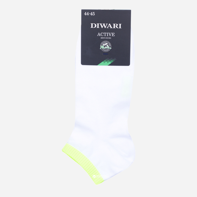 Носки Diwari Active-068 40-41 р Бело-салатовые (4810226074442 ...
