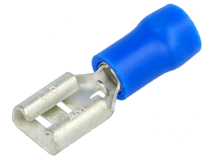 Наконечник мама BM00205 (1,5-2,5мм²; тато 5,2*0,8) 100 шт. (мідний ...