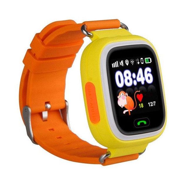 Детские умные смарт часы-телефон с GPS трекером Baby Smart Watch Q90S ...