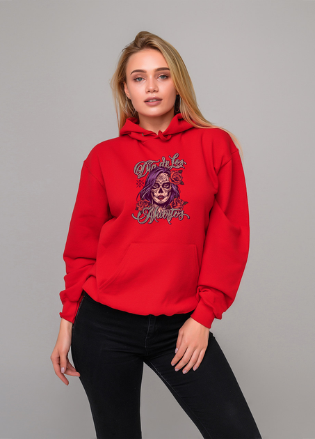 Толстовка красная LOYS tattoo girl L – низкие цены, кредит, оплата ...