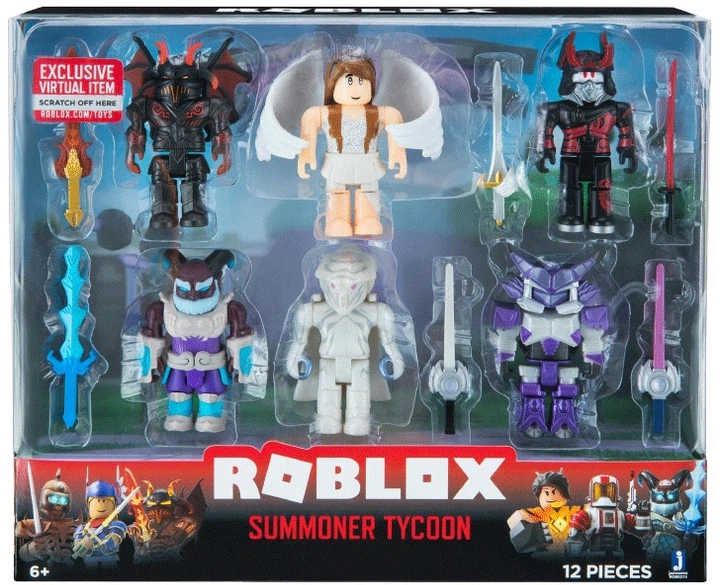 Игровая коллекционная фигурка Roblox Jazwares Multipack Summoner Tycoon ...