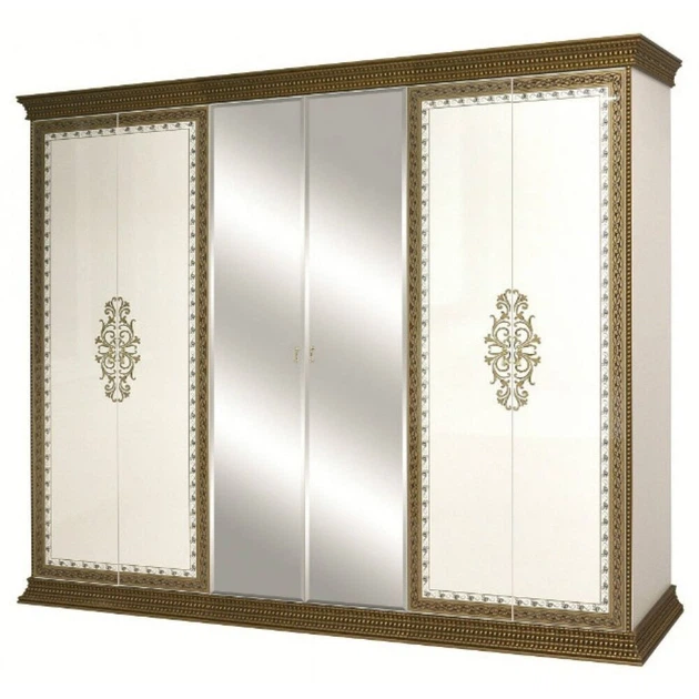 Шкаф распашной из ДСП София Люкс 6Д Белый Світ меблів купить онлайн