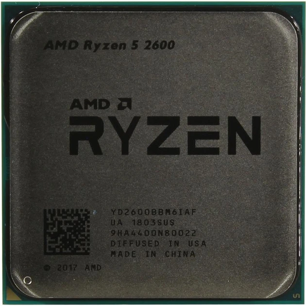 Процессор AMD Ryzen 5 2600 (3.4GHz 16MB 65W AM4) Tray (YD2600BBM6IAF) – фото, отзывы ...