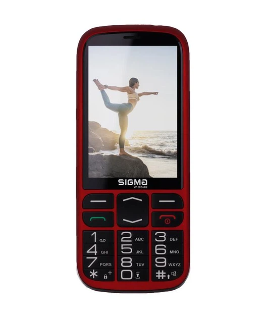 Мобільний телефон Sigma mobile Comfort 50 Optima Dual Sim Red ...