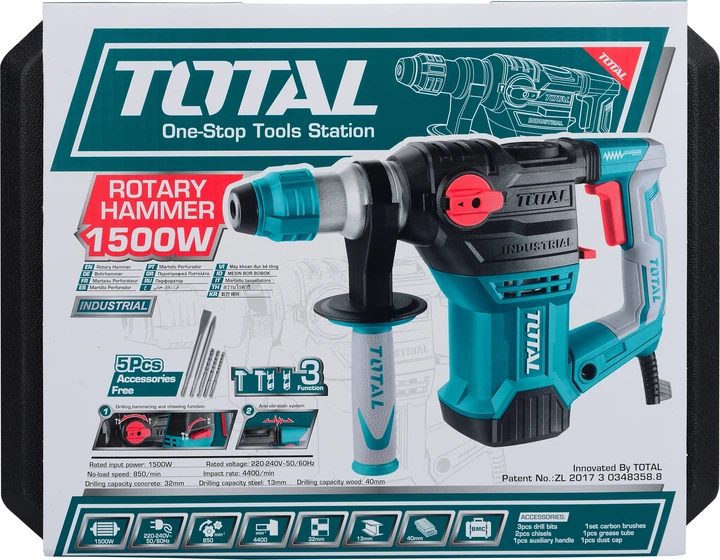 Перфоратор Total TH1153216 – фото, відгуки, характеристики в інтернет ...