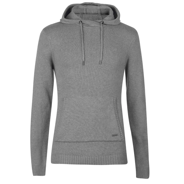 Свитер Firetrap Hooded Knit Jumper Mens XL Grey Marl (4897542 ...