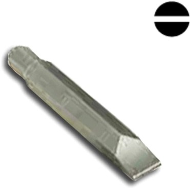 Насадка Toptul 5/16" L80 мм шлиц 10х1.6 мм для ударной отвертки ...