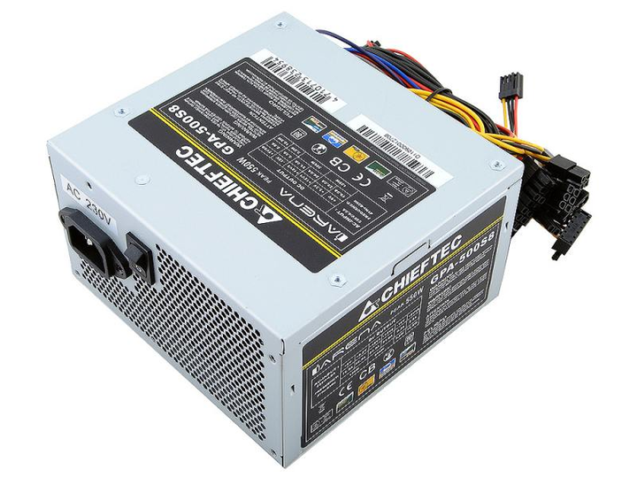 Блок питания 500 Вт Chieftec GPA-500S Б/У – низкие цены, кредит, оплата ...