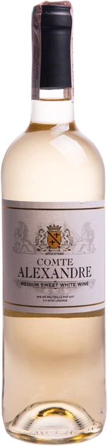 Вино Comte Alexandre біле напівсолодке 0.75 л 10.5% (3500610103421 ...