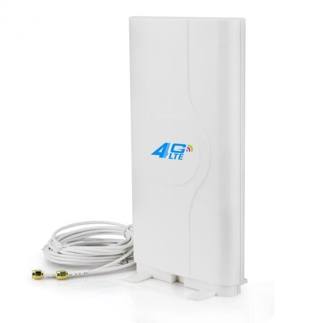 WiFi / 3G / 4G / LTE 35dB MIMO антенна для интернета панельная 2 выхода ...