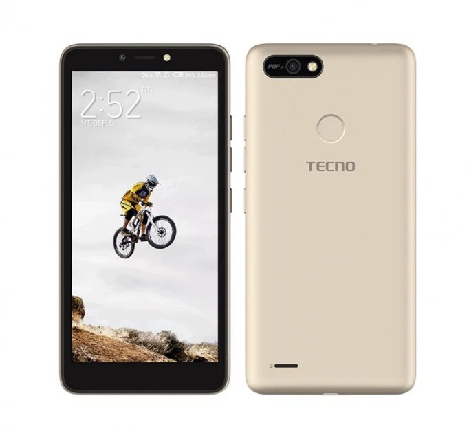 Смартфон Tecno Pop 2F (B1G) 1/16GB Dual Sim Champagne Gold ...