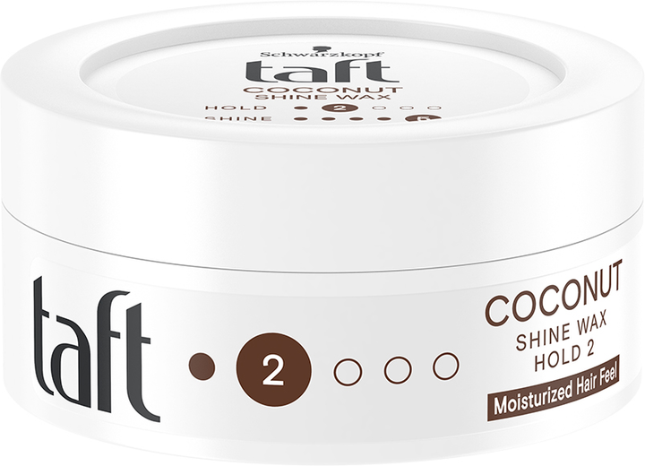 Воск Taft Coconut для блеска волос Фиксация 2 75 мл (9000101634266) – в ...