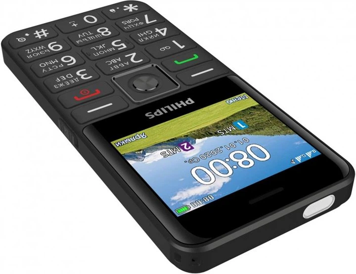 Мобильный телефон Philips Xenium E207 Dual Sim Black – фото, отзывы, характеристики в интернет ...