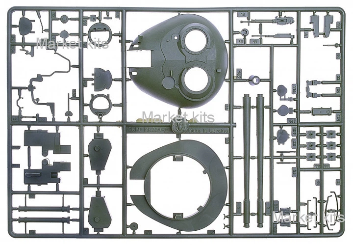 Командирский танк T-55AK 1:35 SKIF (MK225) – игрушки с доставкой от ROZETKA