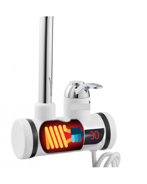 Проточный кран водонагреватель Instant Electric Heating Water Faucet ...