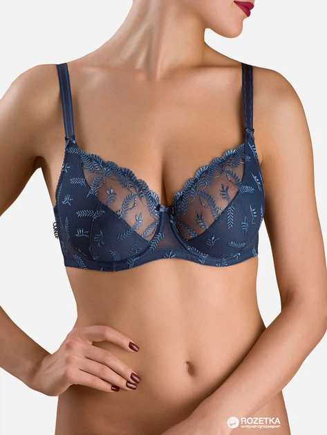 Бюстгальтер з кісточками мереживний Conte Rendez-vous RB6013 85D Маренго (4810226246092 ...