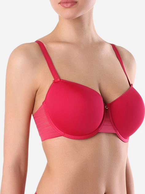 Бюстгальтер с косточками бесшовный Conte Sport Glam Rb4046 17С-0008КСП 75D Брусника ...