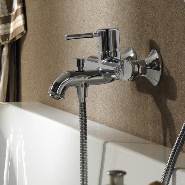 Смеситель для ванны, однорычажный Hansgrohe Talis Classic (цвет - хром ...