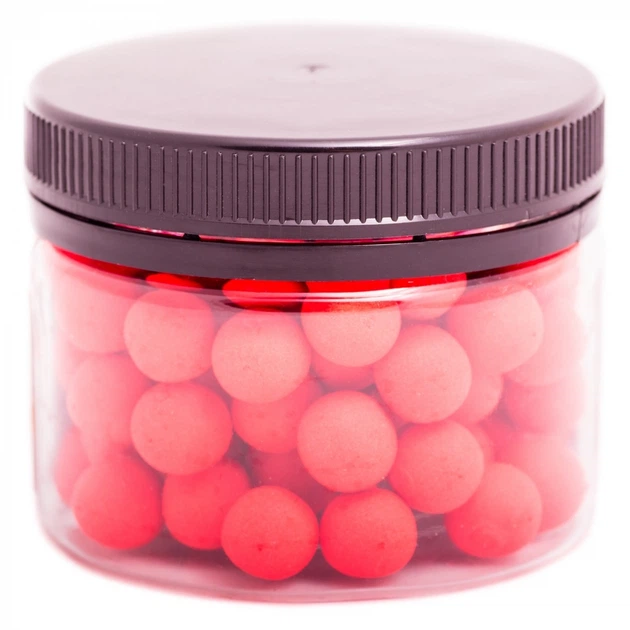 Бойлы CCBaits Fluoro Pop-Ups Strawberry 10mm 15шт (CCB001935) – фото ...