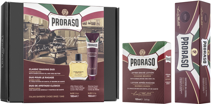 Подарочный набор для бритья Proraso Деликатное бритье и уход для ...